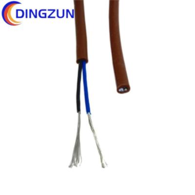 China CALIENTE 205 el cable multi 200c 2core del sensor de la base del silicón del cable 2 X 0.34mm2 FEP de la bujía métrica Dingzun en venta