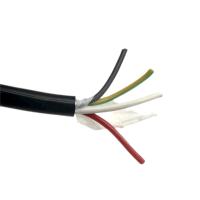 China 4 Core Multiconductor UL4600 / UL4622 Silicone Control Cable for sale