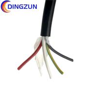 China 4 Core Multiconductor UL4600 / UL4622 Silicone Control Cable for sale