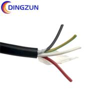 China 4 Core Multiconductor UL4600 / UL4622 Silicone Control Cable for sale