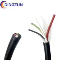 China 4 Core Multiconductor UL4600 / UL4622 Silicone Control Cable for sale