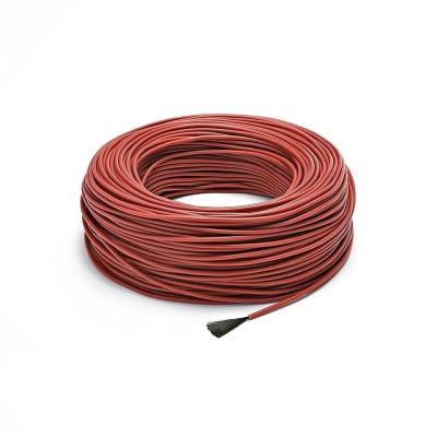 Cina Electric Blankets Melting Heating Cable Carbon Fiber Silicone Rubber Insulated 18K 20ohm in vendita