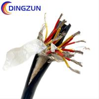 China Multi Pair Shielded Cable 8 Pairs Twisted Shielded Armored Thermocouple Sensor Cable for sale