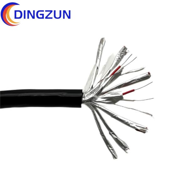 Multi Pair Thermocouple Cable Type J 8 Pairs Thermocouple Sensor Cable