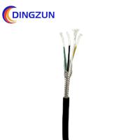 China 4core Silver Copper Shielded Sensor Cable for sale