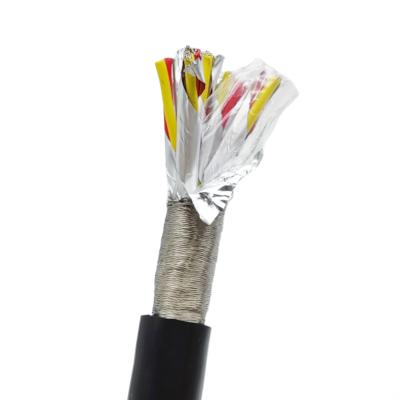 China Cable de instrumentación de computadora de alto rendimiento FEP aislamiento de silicona con chaleco en venta