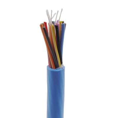 China Ultra Fine Flexible Drag Chain Silicone Cable Multi Cores Cable for sale