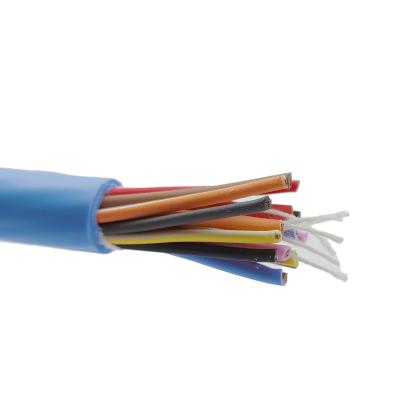 China Ultra Fine Flexible Drag Chain Silicone Cable Multi Cores Cable for sale