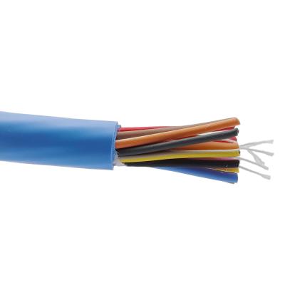China Ultra Fine Flexible Drag Chain Silicone Cable Multi Cores Cable for sale