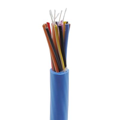 China Ultra Fine Flexible Drag Chain Silicone Cable Multi Cores Cable for sale