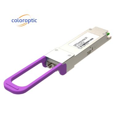 China 100G QSFP28 LR1 BIDI SFP Optical Module Transceiver 10KM SMF Single Fiber for sale