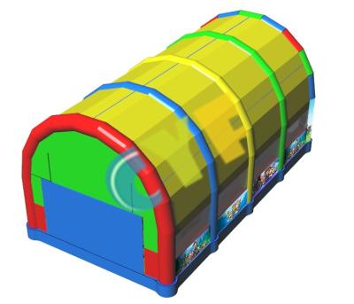 Cina Buttafuori su misura di 6x12M Paw Patrol Jumping Castle Colorful combinati con il tetto in vendita