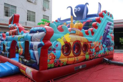 Chine Customized PVC Inflatable Castle Bounce House with Slide Jumping Castle Inflatable Slide Bouncer Combo for Kid à vendre