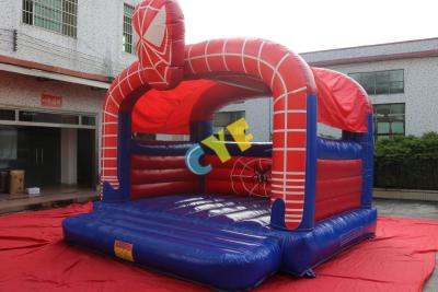 China Inflatable Jumper Bounce House, Commercial PVC Inflatable Bouncer Spiderman Bouncy Castle For Kids zu verkaufen