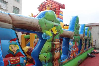中国 Commercial PVC Kids Inflatable Jumping Castle Inflatable Bouncy House With Slide For Party Rental 販売のため