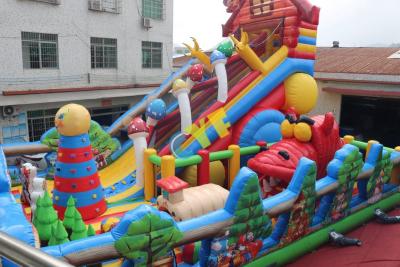 中国 Commercial PVC Kids Inflatable Jumping Castle Inflatable Bouncy House With Slide For Party Rental 販売のため