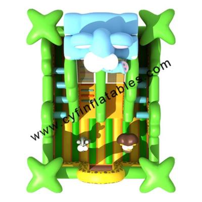 Chine Inflatable Bouncer Jumping Castle Slide Commercial Bounce House With Slide Combo à vendre