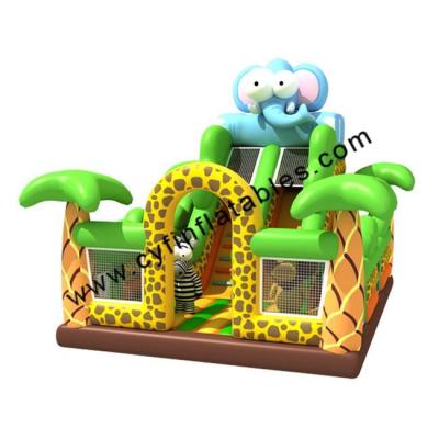 Chine Inflatable Bouncer Jumping Castle Slide Commercial Bounce House With Slide Combo à vendre