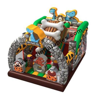 Chine Maison gonflable de rebond de catégorie commerciale populaire de PVC avec la glissière à vendre le pullover d'enfants combiné pour l'entreprise de location à vendre
