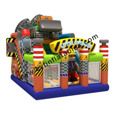 Chine Inflatable Jumping Bouncer Castle Combo Commercial PVC Grade Kids Inflatable Bounce House With Slide à vendre