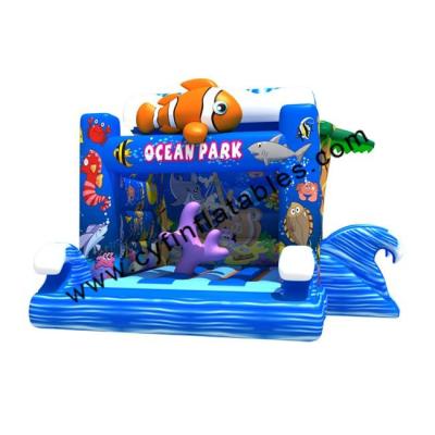 Chine Commercial PVC Inflatable Combo Inflatable Bounce House With Slide Combo Bounce Jumper Inflatable Bouncer for kids à vendre