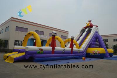Cina I bambini adulti commerciali dello scorrevole del PVC fanno scorrere lo scivolo gonfiabile economico per all'aperto in vendita