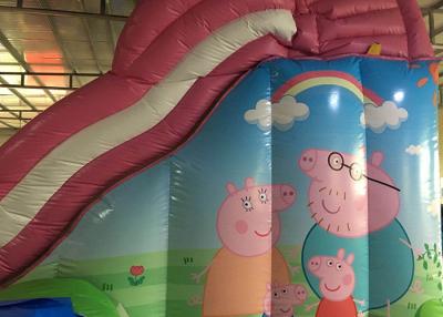 Cina Grande stampa interamente di salto gonfiabile gonfiabile di Digital di tema del maiale di Peppa del castello in vendita