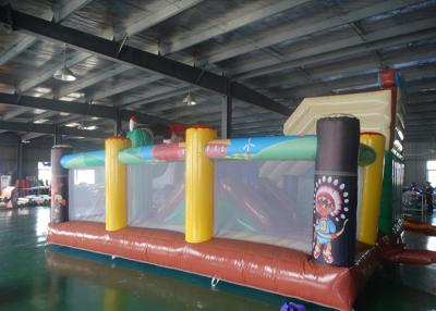 Cina Castello di salto combinato CC-IFCB1010 dei grandi buttafuori gonfiabili all'aperto del pagliaccio dei bambini in vendita