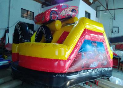 Cina Scorrevole di salto dei buttafuori dell'automobile gonfiato aria combinata gonfiabile dei buttafuori del campo da giuoco del bambino in vendita