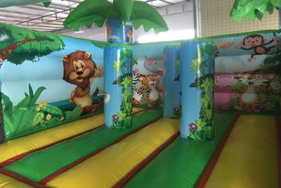 Cina Buttafuori gonfiabili domestici del parco dello zoo i piccoli combinati/bambini del cortile rimbalzano la Camera in vendita