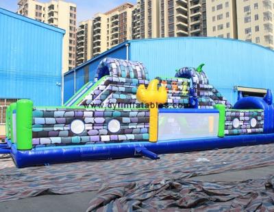 Cina Scorrevole di salto del castello del parco di divertimenti dei bambini, dimensione su misura scorrevole infallibile gigante in vendita