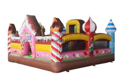 Cina I buttafuori gonfiabili Hous, scivolo gonfiabile dei bambini fortificano combinato per il parco in vendita