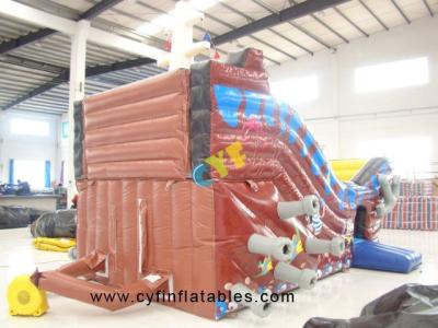 China Combinado inflable del pirata del barco pirata inflable al aire libre combinado inflable del barco los 8x5m/niños en venta
