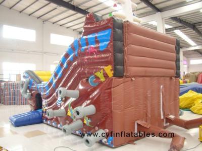 China Combinado inflable del pirata del barco pirata inflable al aire libre combinado inflable del barco los 8x5m/niños en venta