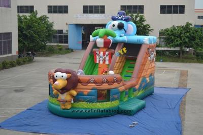 Cina I bambini combinati di forma della barca gonfiabile 9x5m/InflatableBoat del pirata fortificano in vendita