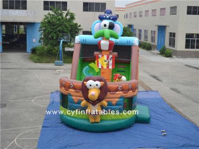 Cina I bambini combinati di forma della barca gonfiabile 9x5m/InflatableBoat del pirata fortificano in vendita