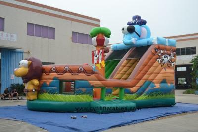 Cina I bambini combinati di forma della barca gonfiabile 9x5m/InflatableBoat del pirata fortificano in vendita