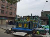China School 13.6x3m Inflatable Obstacle Courses for sale