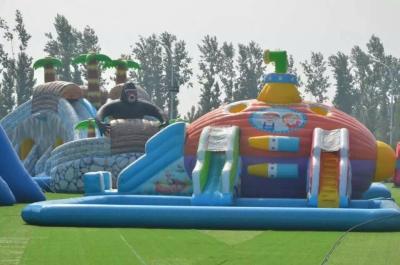 China Reuze 11.5×10M Opblaasbaar het Waterspel van binnenplaatsjonge geitjes Te koop