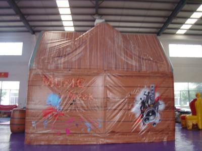 China Adverterend pvc-Geteerd zeildoek 8X6m Opblaasbare Bellentent Te koop
