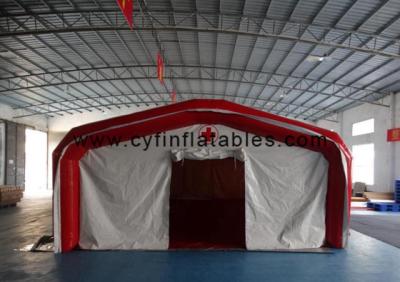 Cina Tenda gonfiabile di emergenza medica ignifuga di 1000D 24×8 in vendita