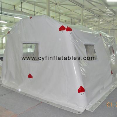China Waterdichte 1000D-Familie 8X4m Openlucht Opblaasbare Tent Te koop