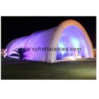 China 35×10M PVC Inflatable LED Light Tent For Backyard for sale