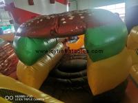 China Indoor 5×4M SpongeBob Inflatable Bouncer Combo for sale