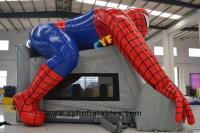 China Customized park Spider Man Inflatable Marvel Theme Combo for sale