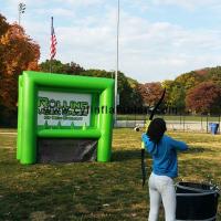 China Double Stitching 4×3M Archery Inflated Fun Games for sale