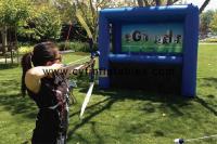 China Double Stitching 4×3M Archery Inflated Fun Games for sale