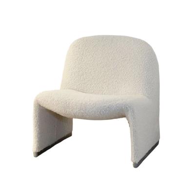 China Luxury Leisure Leather Living Room Sofa Chair With Gold With Arm Hand rest Accent Chair for sale