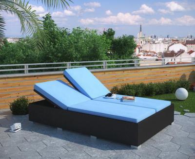 China PE Rattan Outdoor Patio Lounge beach chair furniture for sale