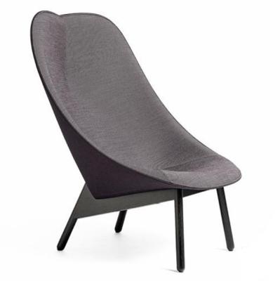 China New design colors fabric Uchiwa chair Leisure high back chaise Lounge chair for sale